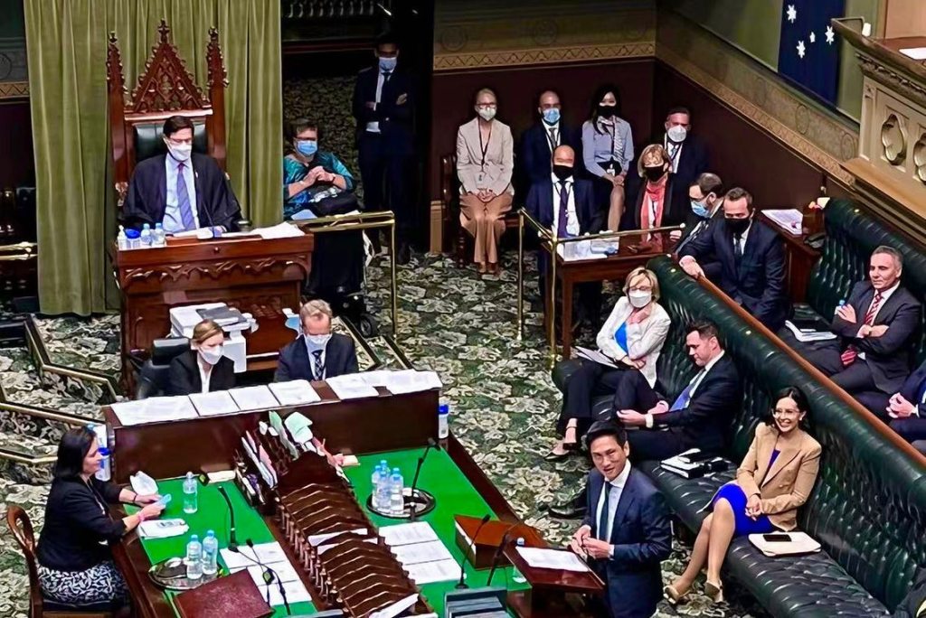 Newly Elected MP For Strathfield Jason Li’s Maiden Speech Pays Homage ...